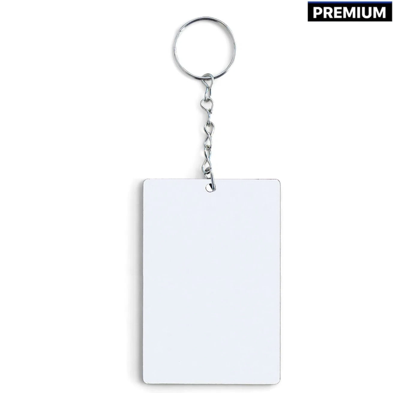 Chaveiro de MDF Premium Dupla Face - Retangular Pequeno - SOCD