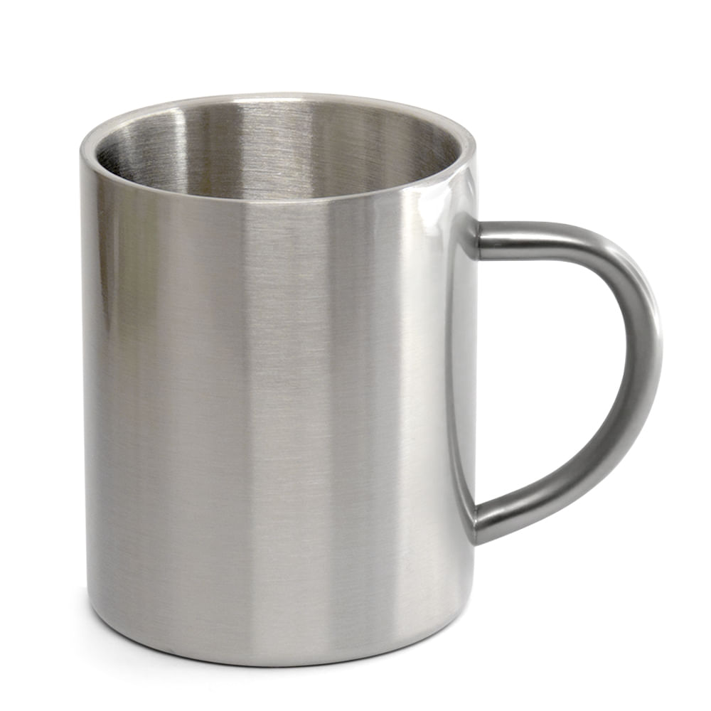 Caneca de Aço Inox para Sublimação - 300ml - SOCD