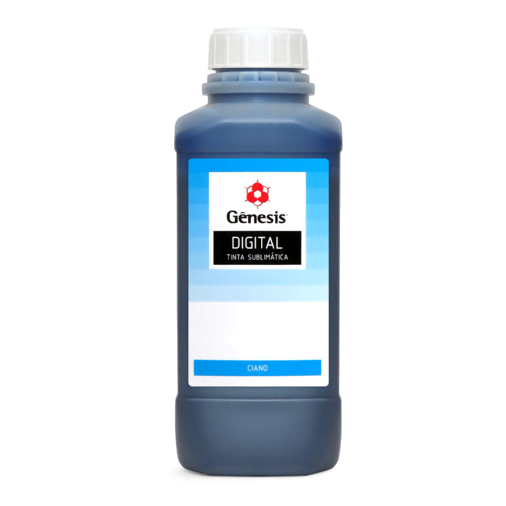Tinta para Sublimação Gênesis Ciano - 1000ml - SOCD