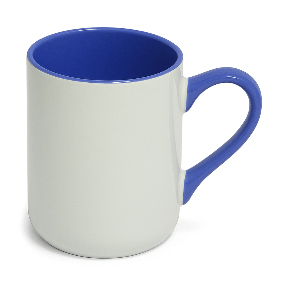 Caneca Imperial Cerâmica Branca para Sublimação com Alça e Interior ...