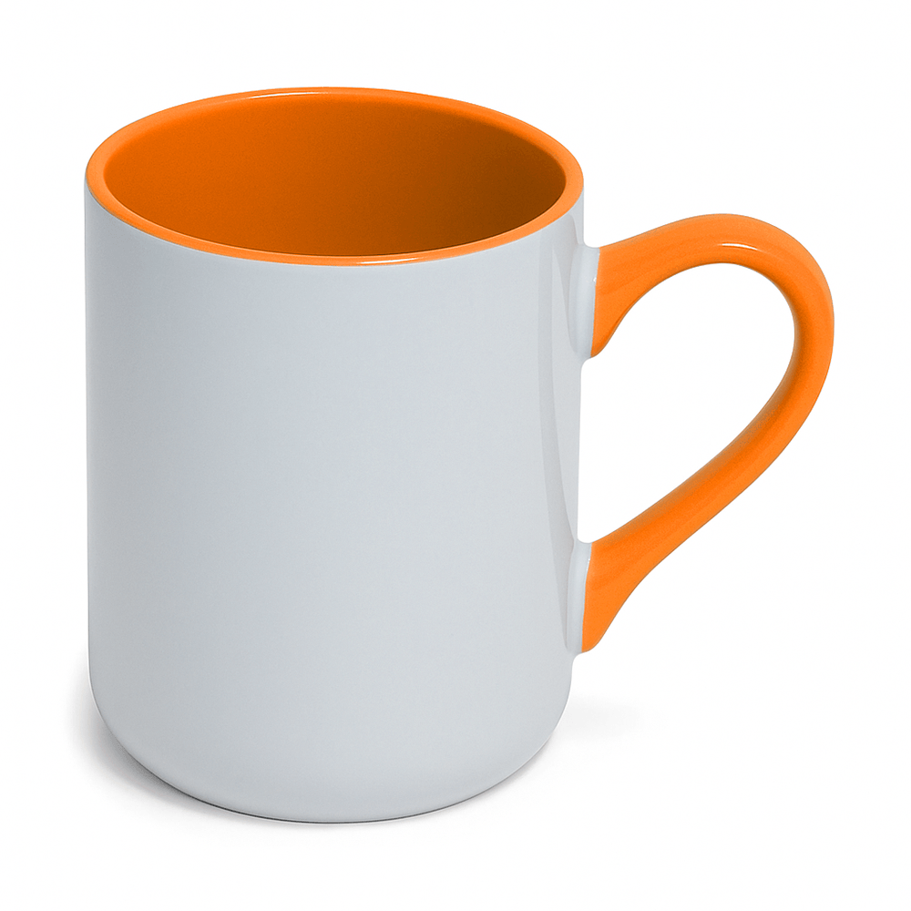 Caneca Imperial Cerâmica Branca para Sublimação com Alça e Interior ...