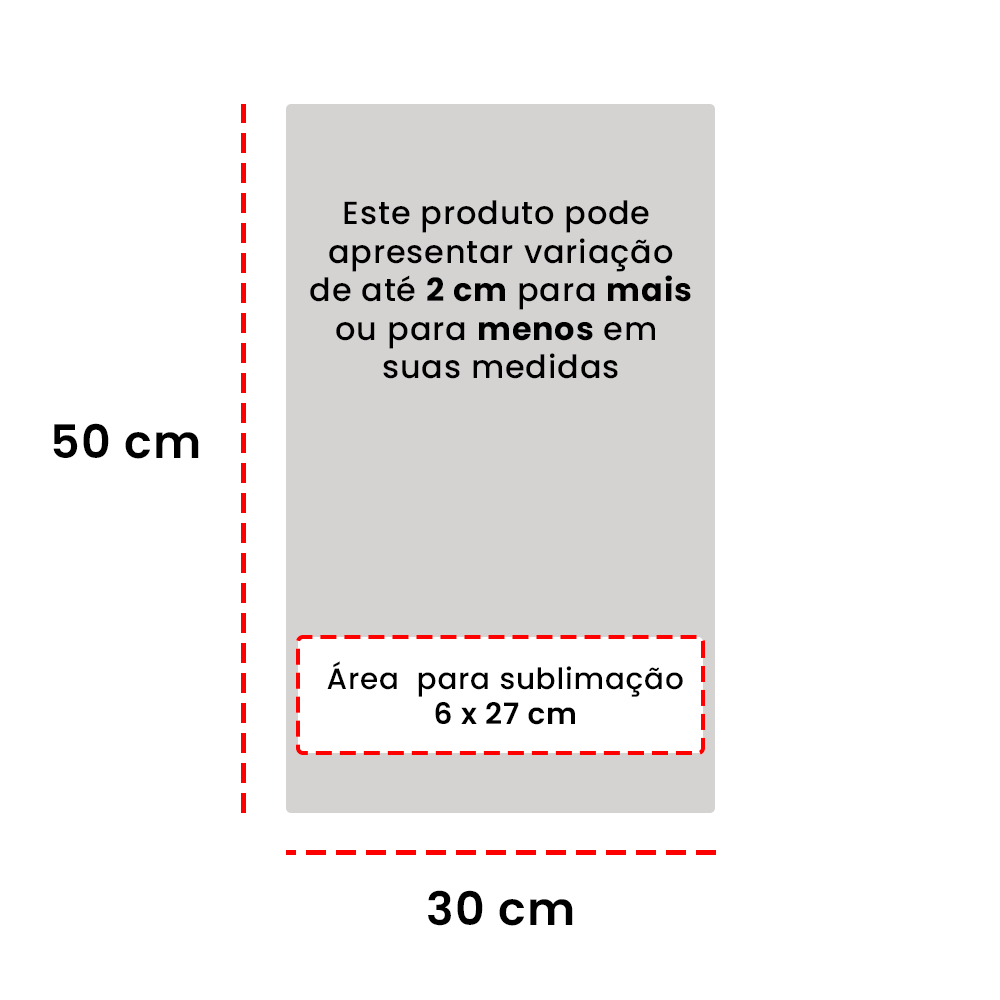 Toalha de lavabo para Sublimação - Rosa Coral - SOCD